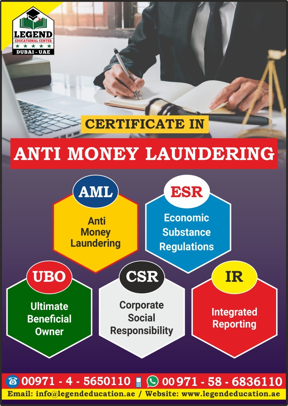 AML Compliance - The Legend Educational Services Center
