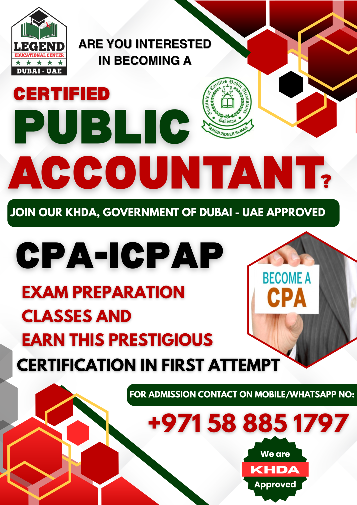 Become a Certified Public Accountant (CPA) in Dubai | CPA-ICPAP Exam ...